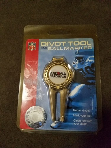 NFL Golf Divot Tool/Ball Marker, Arizona Cardinals, NEW | eBay
