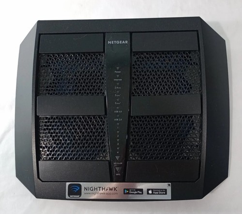 Netgear Nighthawk X6 R8000 AC3200 4-Port Gigabit Wireless AC Router | eBay