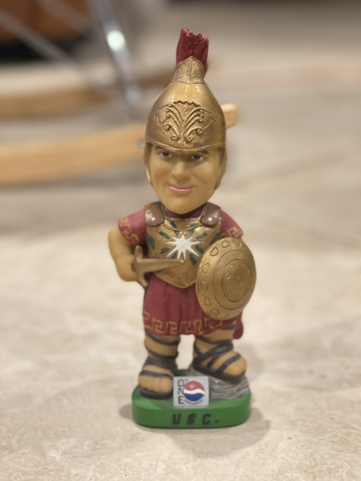 USC TROJANS mascot bobblehead 2001 2002 AGP PEPSI ONE promotion RARE ...