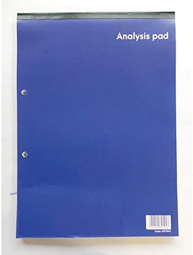 Analysis Pad, A4, 8 Cash Columns | eBay