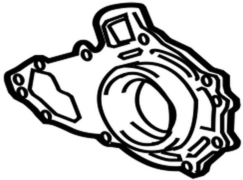 15115-75020 Toyota Cover, oil pump 1511575020, New Genuine OEM Part | eBay