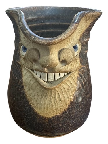 Muggins Pottery Ugly Mug Cheeky Face 1985 Studio Collectable | eBay