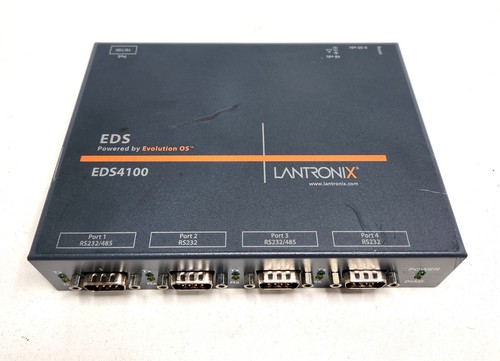 Lantronix EDS4100 Enterprise 4-Port Terminal Device Server Power Tested ...