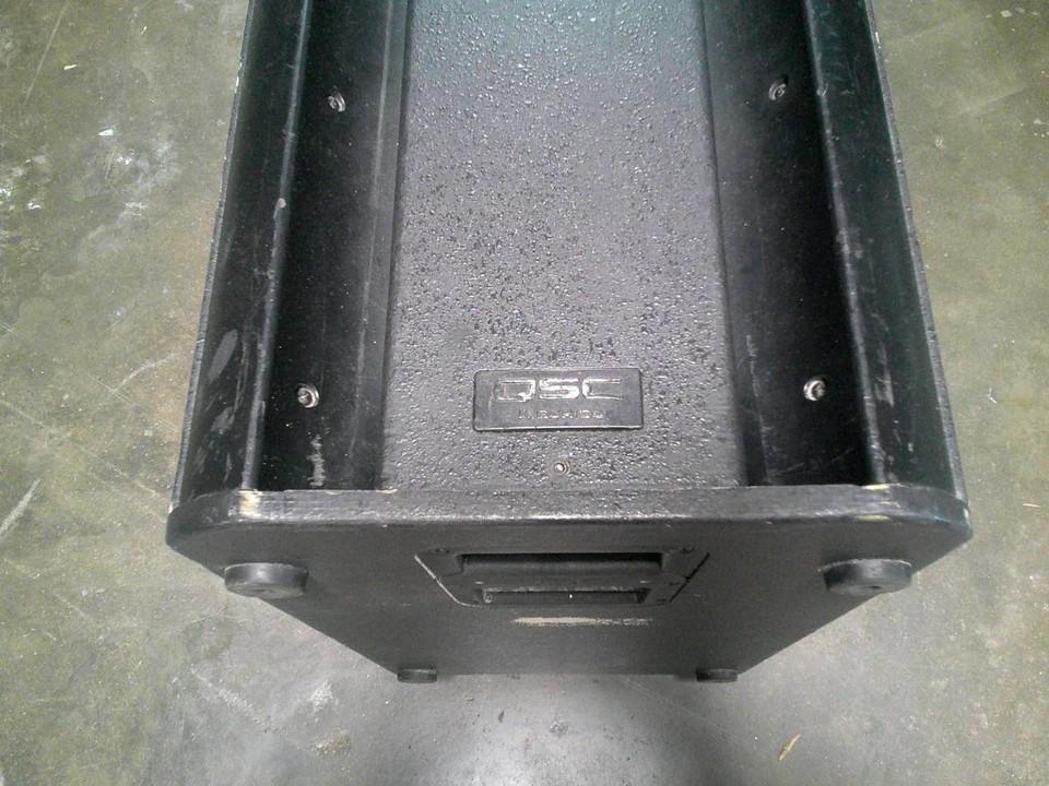 QSC KSub 1000W Dual 12" Powered/Active Subwoofer W/ Caster Wheels | eBay