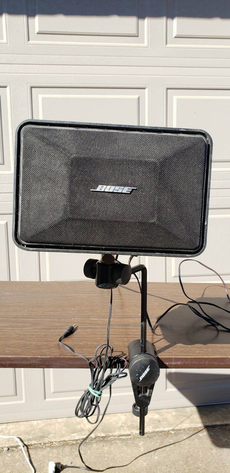 Bose Roommate Stereo Powered Speakers Black Set of 2 Aux. With Bose ...