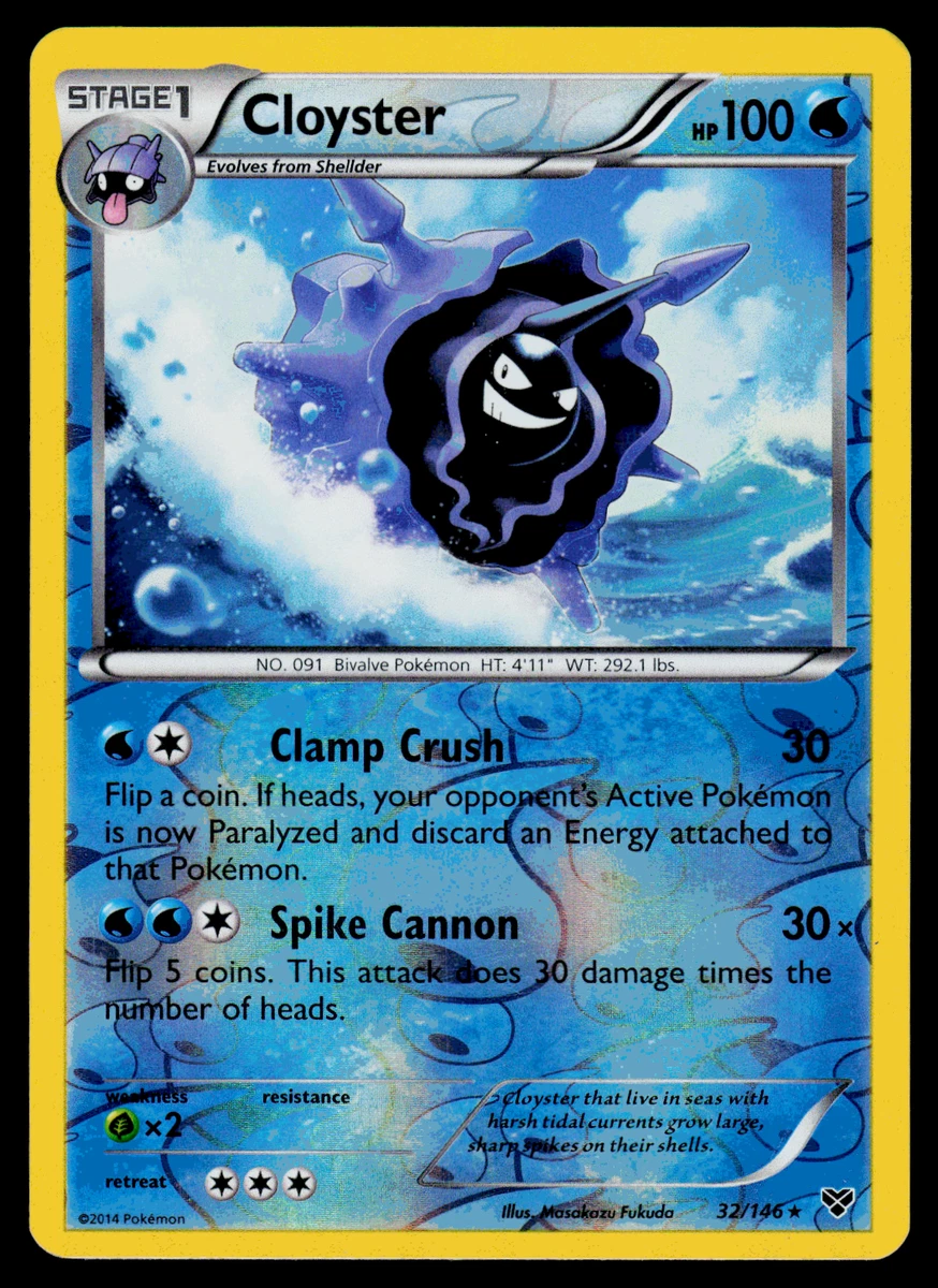 Shiny Cloyster Xy