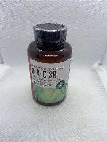 Whole Foods N-ACETYL CYSTEINE (NAC) 600 MG 100 Caps | eBay