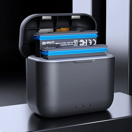 Portable Fast Charging Case Mini Charge Box Compartment for Insta360 X3 ...