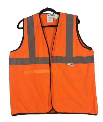 illumiNITE Safety Vest Large Orange High Visibility Reflective Class-3 ...