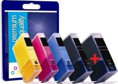 PGI-525/CLI-526 Non-OEM Ink Cartridges For Canon IP4840 MX715 IP4800 ...