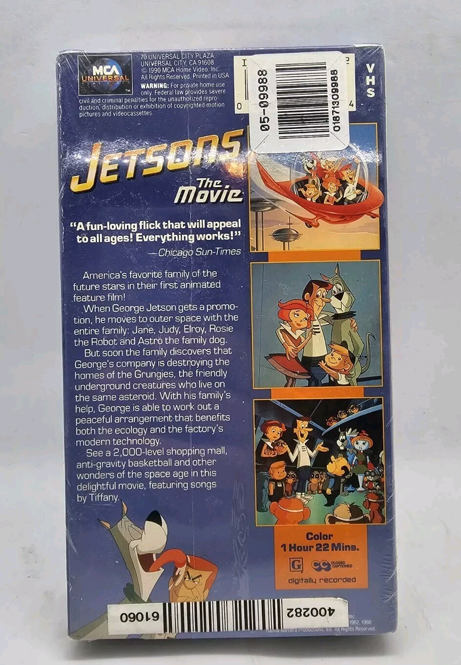 Jetsons - The Movie (VHS, 1990) for sale online | eBay