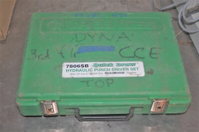 Sets - Hydraulic - Greenlee 7804Sb