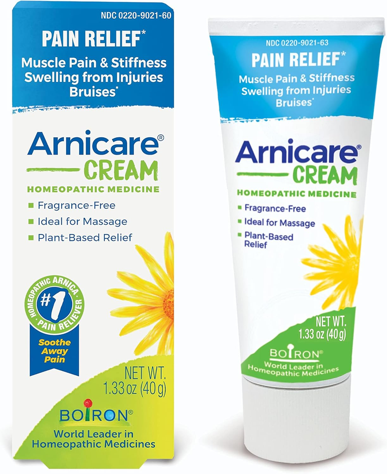Boiron Arnicare Cream for Relief for Joint Pain, Muscle Pain, Muscle ...
