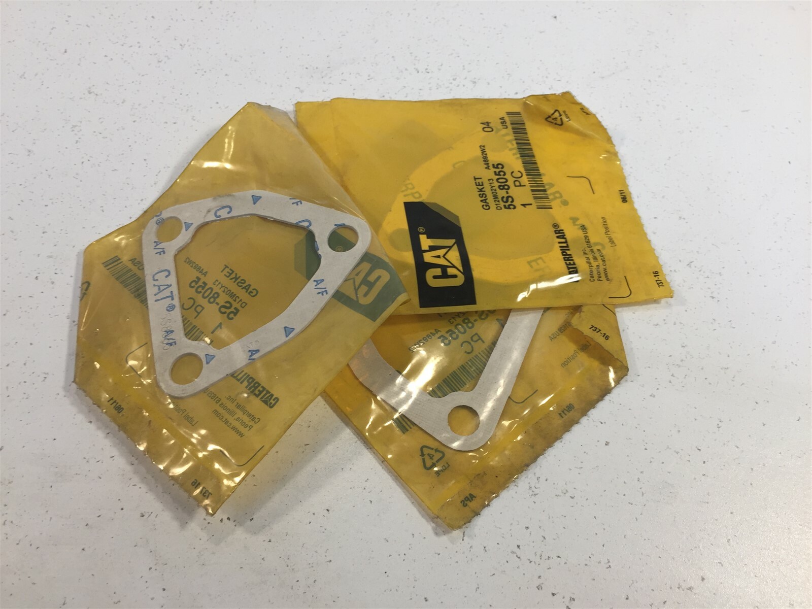 (3) Genuine Caterpillar 5S-8055 Gasket 5S8055 - Lot of 3 | eBay
