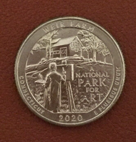 2020 D Washington Quarter - WEIR FARM actual coin - free shipping | eBay