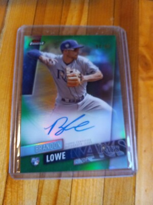 2019 Finest Auto Green Brandon Lowe /99 | eBay
