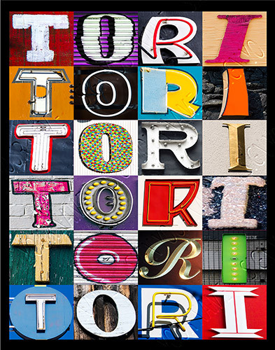 Drawing Of The Name Tori