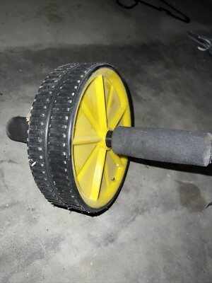 Fitness Invention AB Wheel Roller Ab Workout Machine Gym 860002115108| eBay