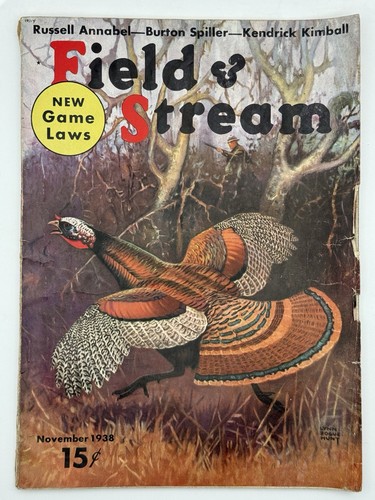 Field And Stream November 1938 Vintage Hunting Magazine Hunting Fishing ...