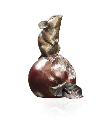 Richard Cooper Bronze Mouse on Apple | eBay UK