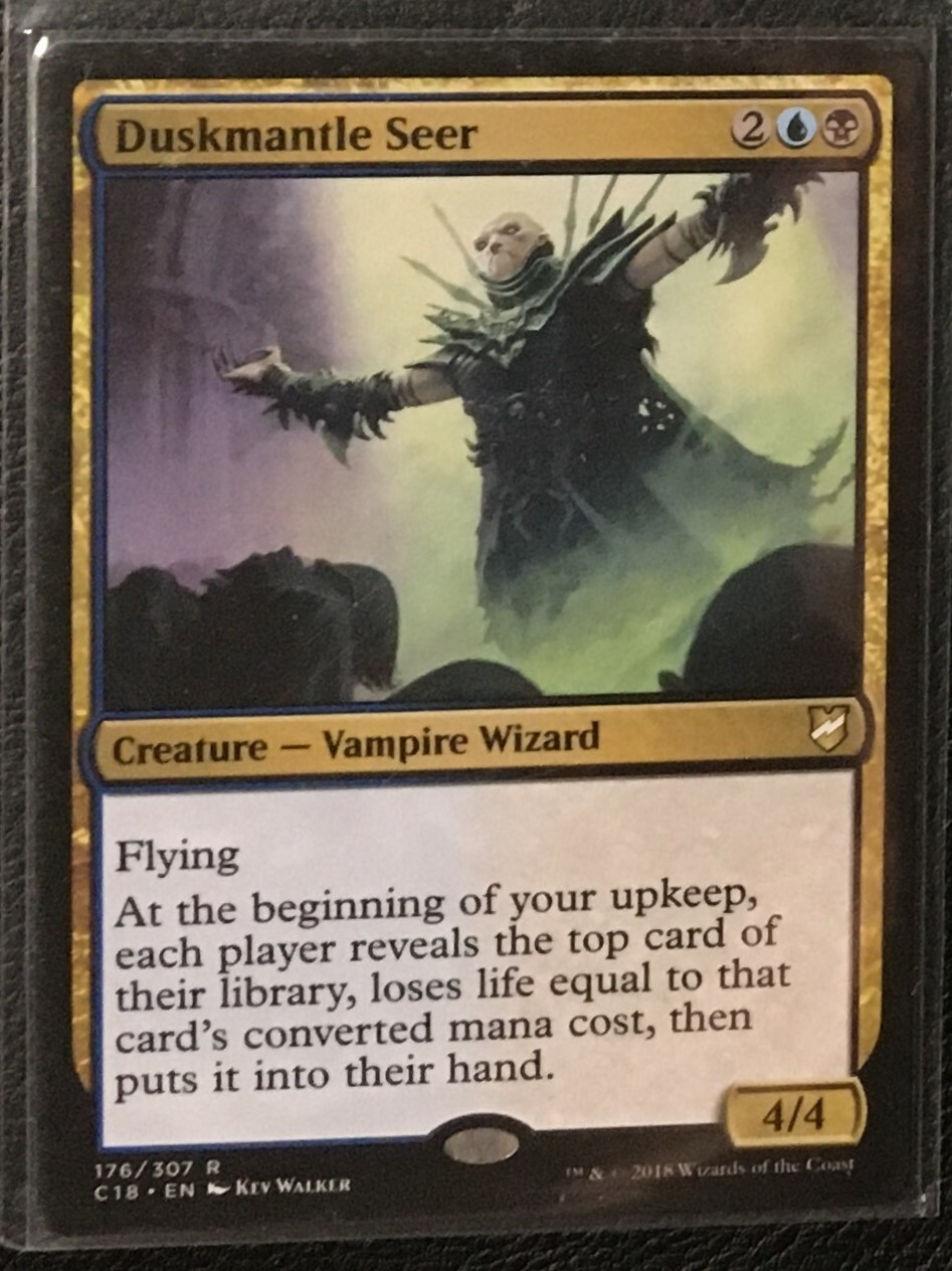 Duskmantle Seer Commander 2018 Magic The Gathering MTG Near Mint | eBay