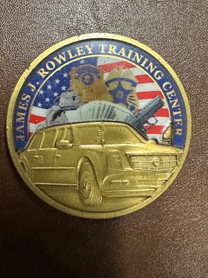 USSS SECRET SERVICE JAMES ROWLEY TRAINING CENTER COIN FBI CIA | eBay
