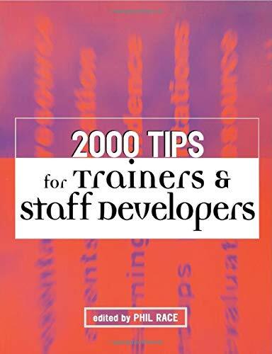 2000 Tips for Trainers and Staff Developers Paperback / softback Book ...