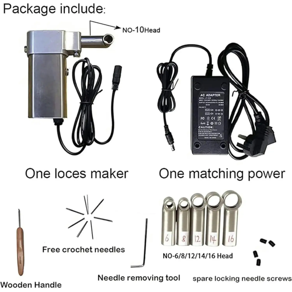 Stainless Steel Automatic Dreadlocks Hair Making Machine Dreadlock ...