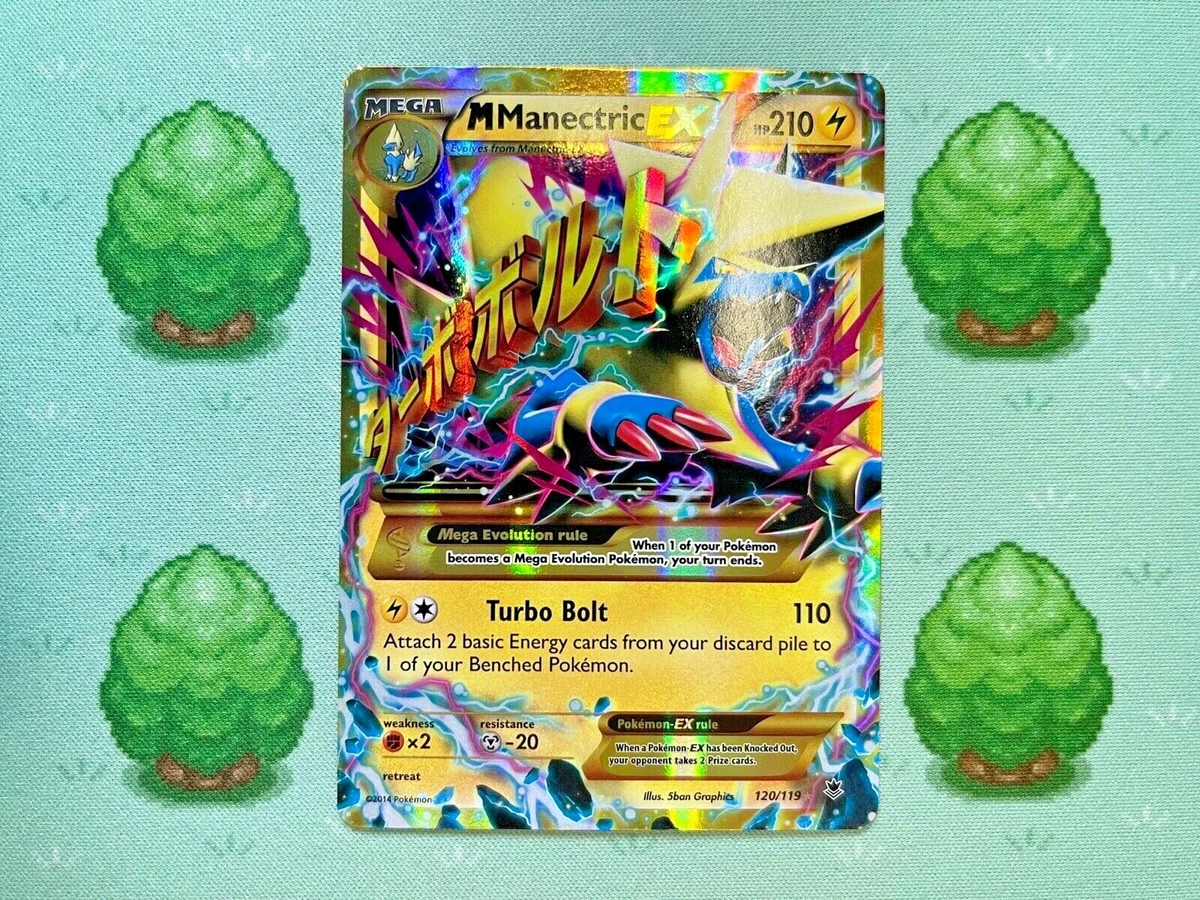 Mega Manectric Card Secret Rare