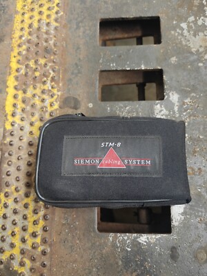 SIEMON CABLING SYSTEM STM-8 CABLE TEST METER TESTED WORKS!! | eBay