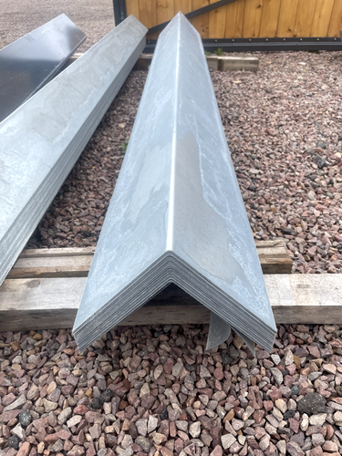 new galvanized capping barges ridge 8ft long x 8 inch each side | eBay UK