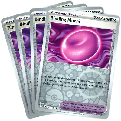 x4 Binding Mochi (Reverse Holo) - Prismatic Evolutions - Pokemon | eBay
