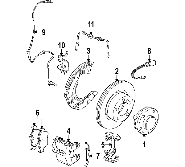 BMW 34356792563 GENUINE OEM WEAR INDICATOR | eBay