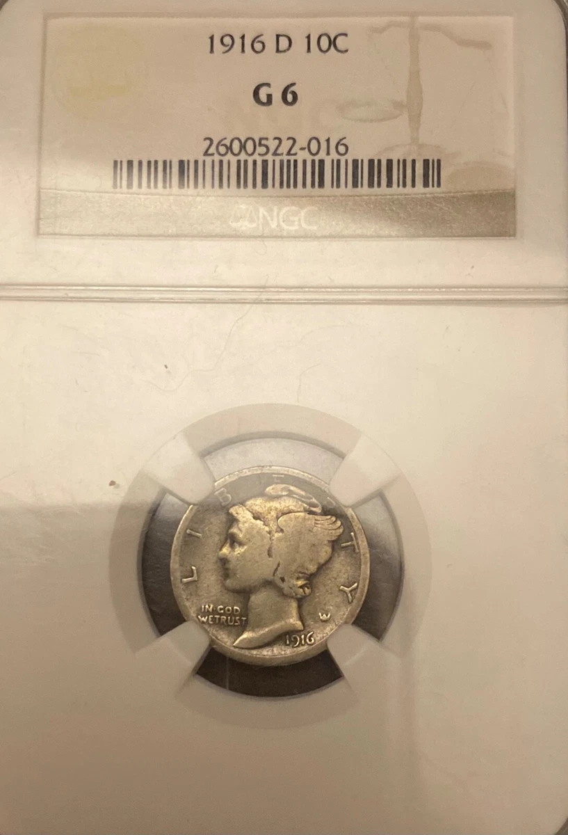 1916 1945 Mercury Dime Values
