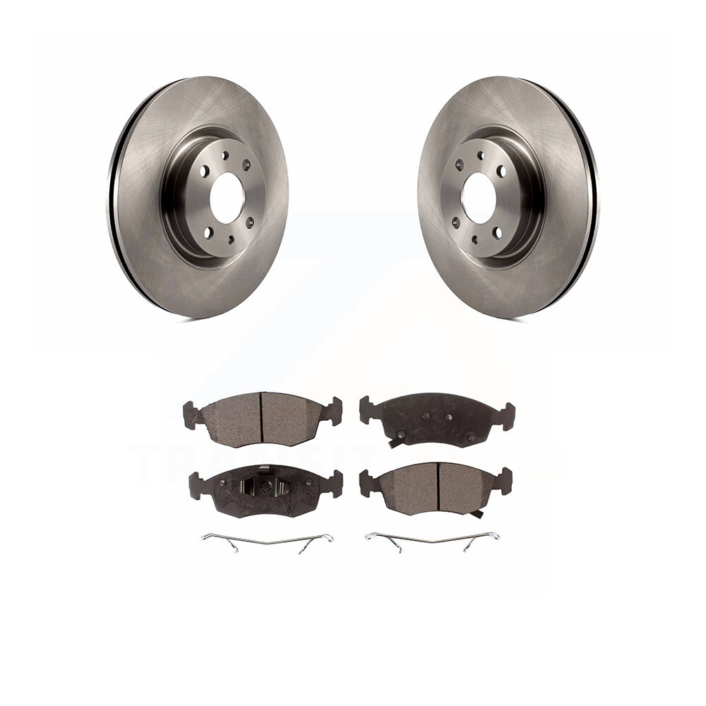 Front Metallic Brake Pad Rotor Kit for 2013-2017 Fiat 500 | eBay