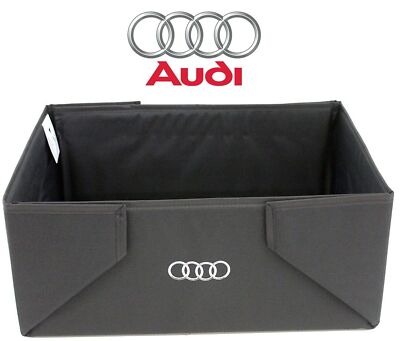 New Genuine Audi Interior Cargo Trunk Organizer Box 8U0061109 | eBay