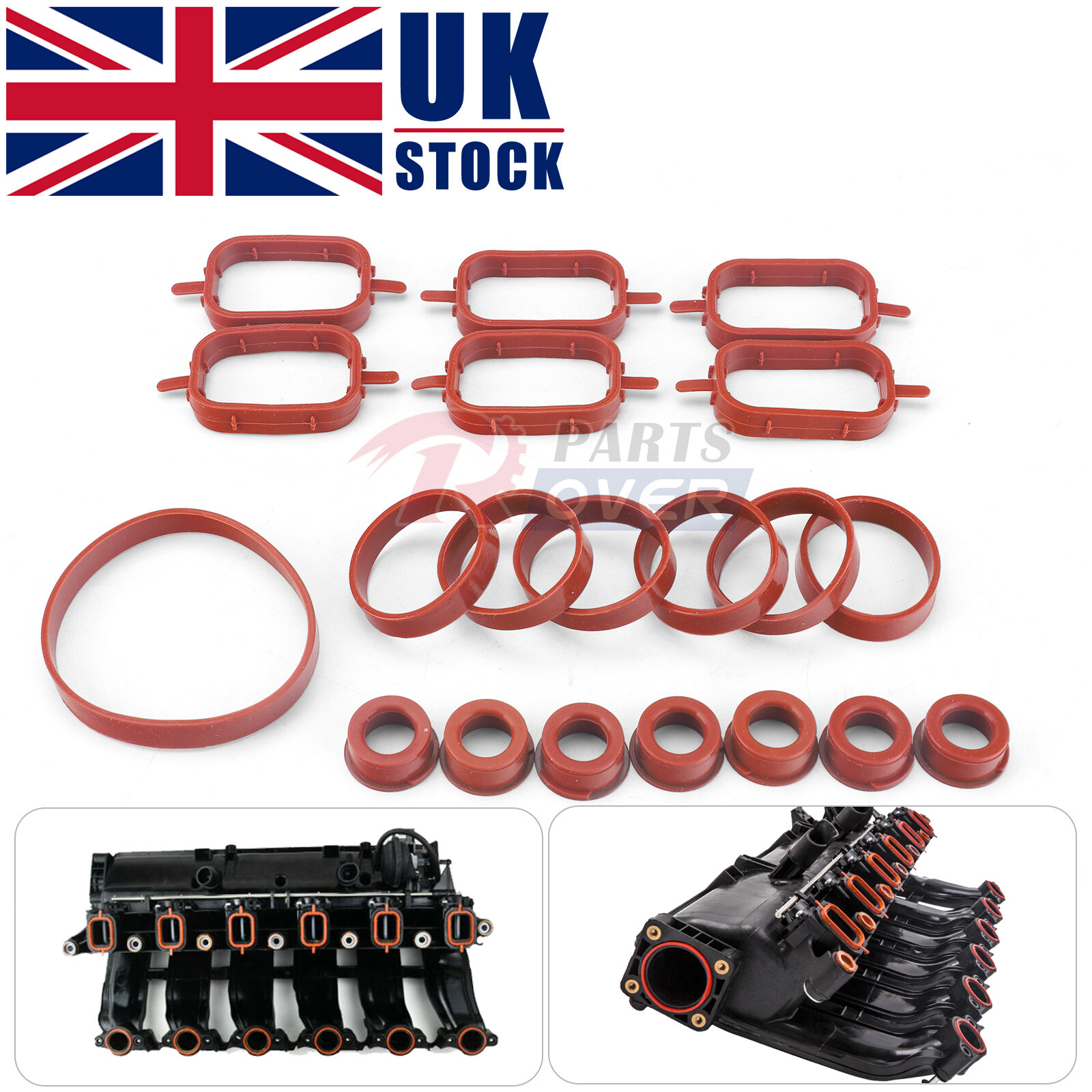 INTAKE INLET MANIFOLD GASKETS SEALS FOR BMW M47 M57 E46 E53 E60 E63 E65 ...