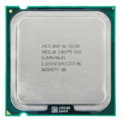Intel CPU Core 2 Duo E8300 2.83GHz CPU (Used) - Dual-Core Process | eBay