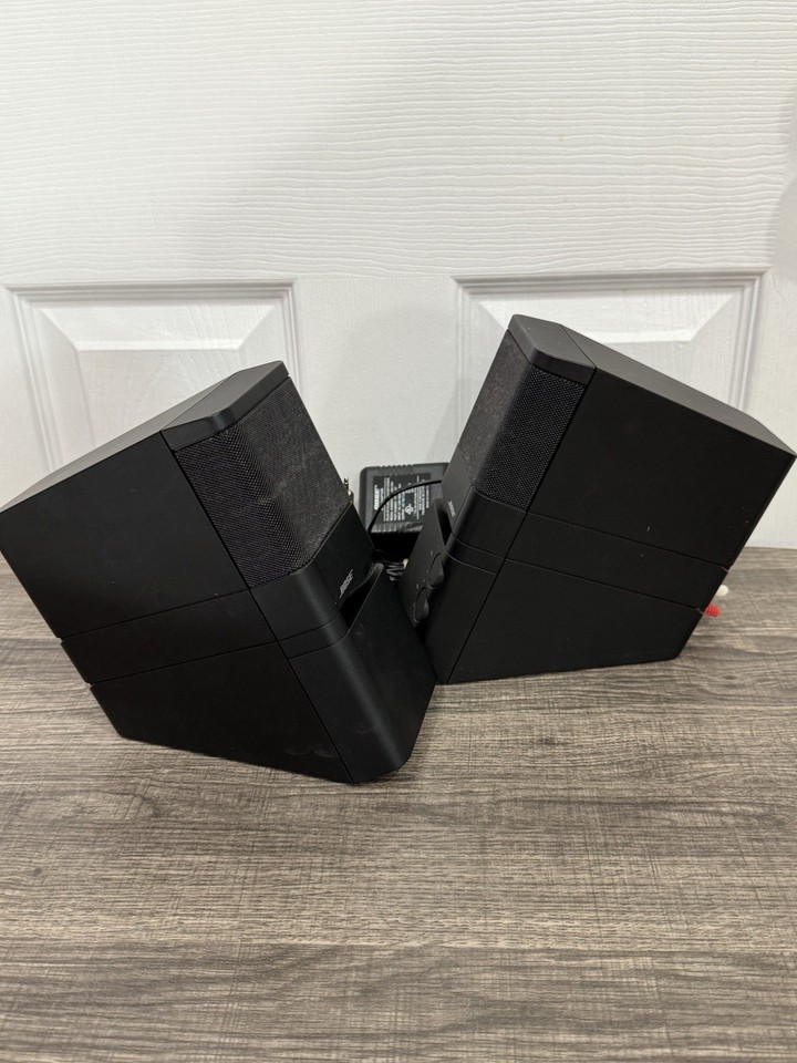 Bose MediaMate Computer Speakers Multimedia System Black w/ Power ...