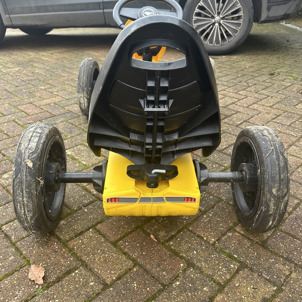 Berg Mustang GT Pedal Go Kart in Yellow - Great Condition | eBay UK