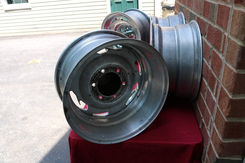 VINTAGE CENTERLINE COBRA FORGED BILLET 16X8 POLISHED WHEELS 6x5.5 6x139 ...