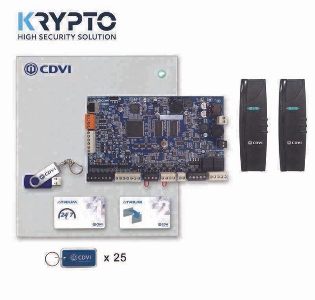 CDVi A22k1 Atrium High Security 2 Door Access Controller Readers Fobs ...