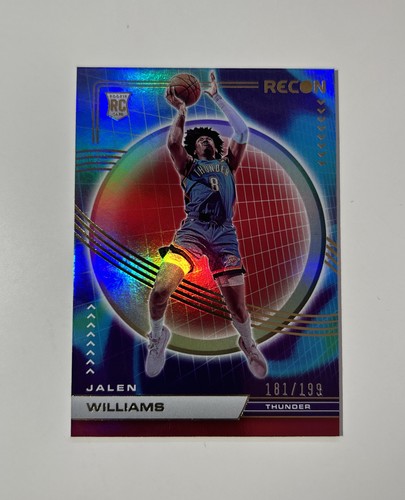 2022-23 Panini Recon - Jalen Williams Red /199 HOLO SP! #237 OKC ...