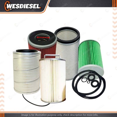Oil Air Fuel Filter Service Kit fits Isuzu ECR570S FSR FTR11 FVR11 ...