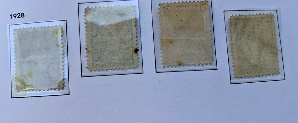 Netherlands stamps 1928 mint (5c, 7-1/2c rust spots; crease) | eBay