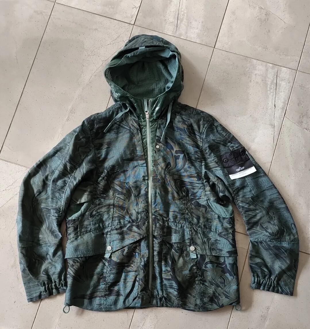 Made In Italy Stone Island Shadow Project Printed Linen Made In Italy Stone Island Shadow Project Printed Linen