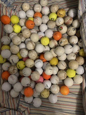 Hit A Way 120 Miscellaneous Practice Range Shag Golf Balls | eBay