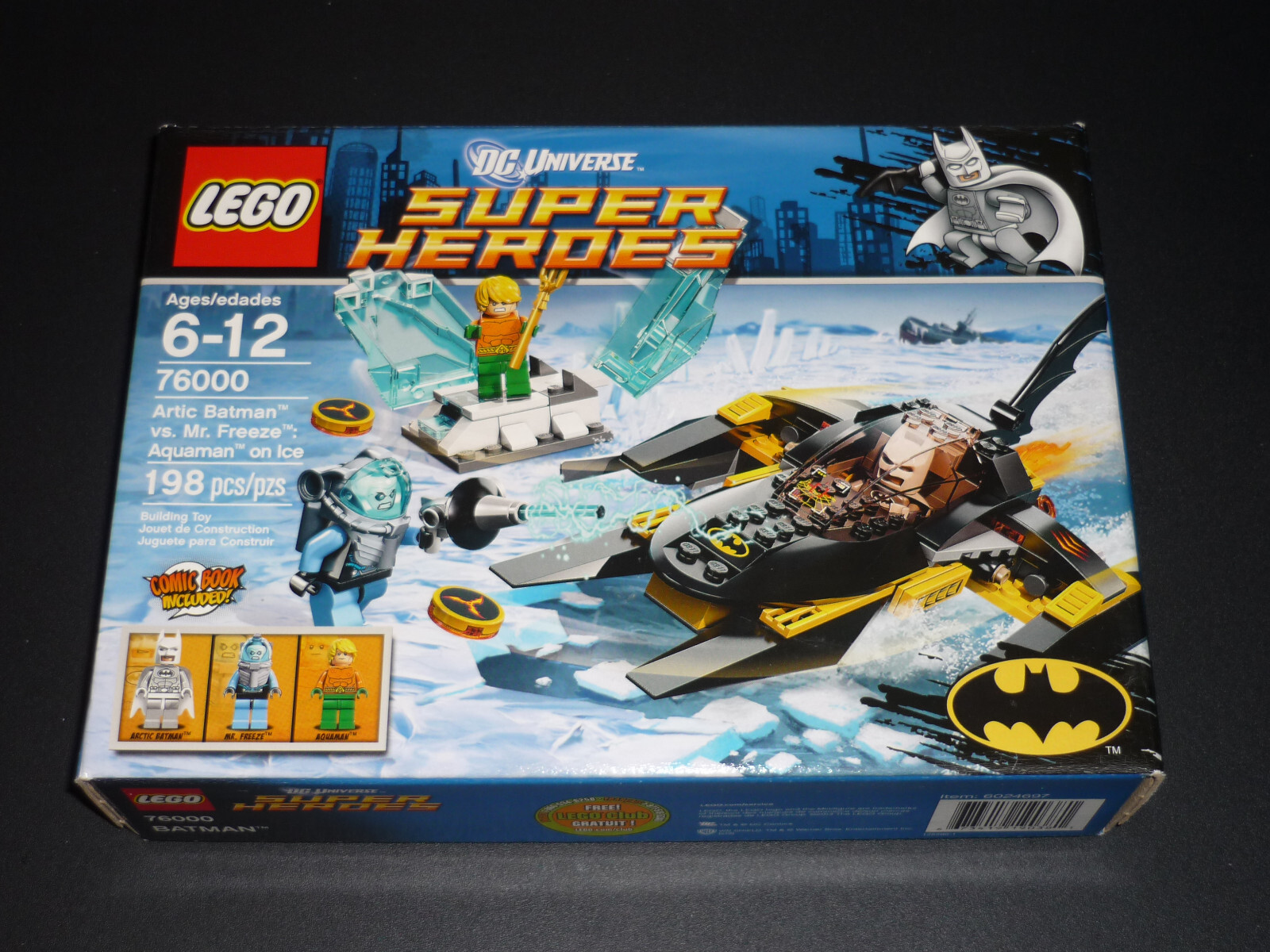 LEGO 76000 DC Super Heroes: Arctic Batman vs Mr. Freeze: Aquaman on Ice ...
