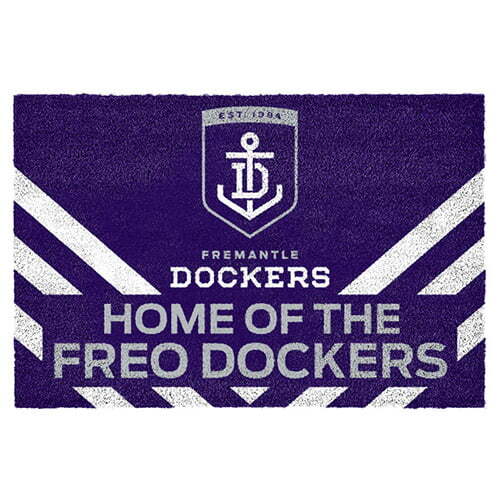 Fremantle Dockers Freo AFL Doormat for Home Man Cave Bar BBQ Christmas ...