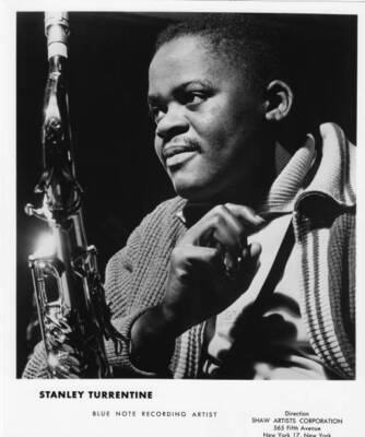 Stanley Turrentine Portrait Studio United States Old Music Photo | eBay